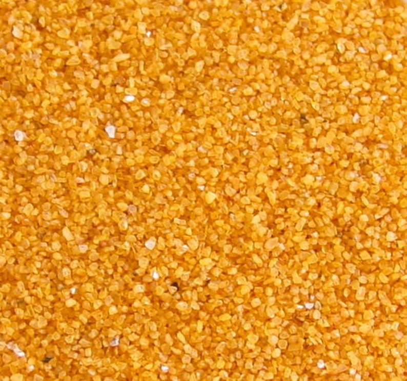 Burnt Ocher Colored Sand ~ 12oz (1 Cup Vol.) Burnt Ocher Unity Sand ...