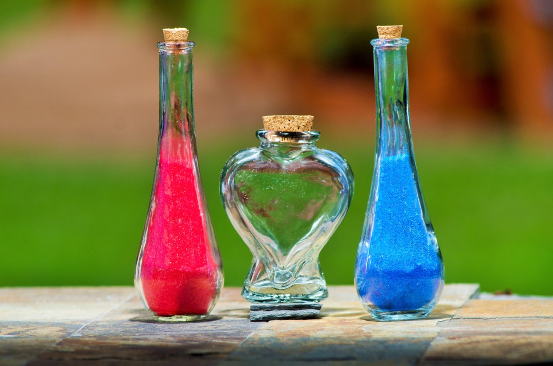 Heart Unity Sand Ceremony Set 3 Piece Set Teardrop and 2 of Our 125 100 ...