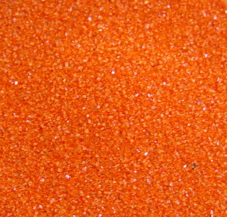 Orange Colored Sand ~ 12oz (1 Cup Vol.) Orange Unity Sand ~ Orange ...