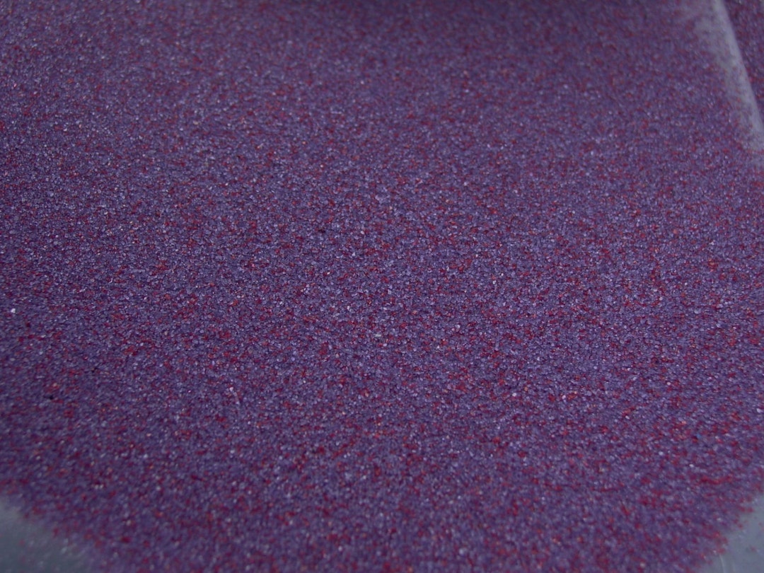 Plum Colored Sand ~ 12oz (1 Cup Vol.) Plum Unity Sand ~ Plum Wedding ...