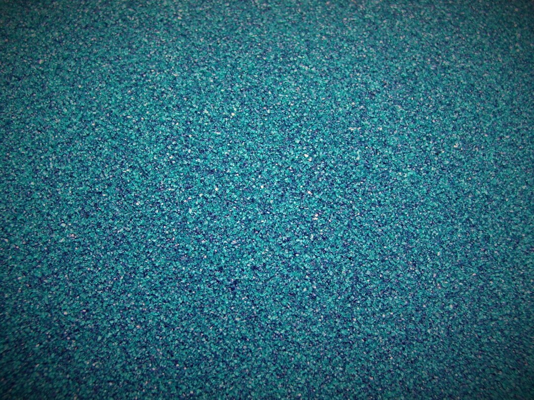 Peacock Colored Sand ~ 12oz (1 Cup Vol.) Peacock Unity Sand ~ Peacock ...