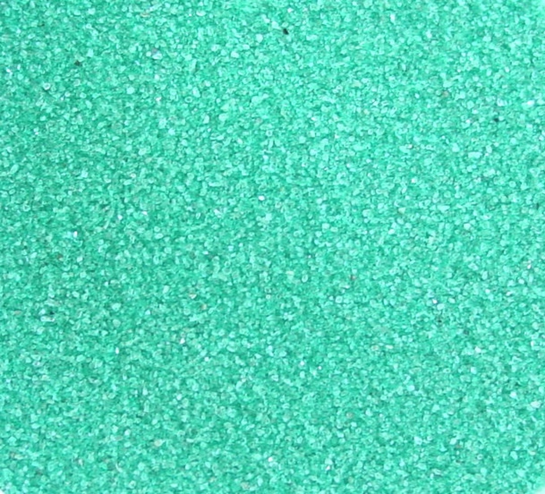 Green Colored Sand ~ 12oz (1 Cup Vol.) Green Unity Sand ~ Green Wedding ...