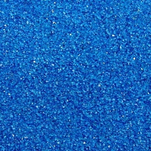 Blue Colored Sand ~ 12oz (1 Cup Vol.) Blue Unity Sand ~ Blue Wedding ...
