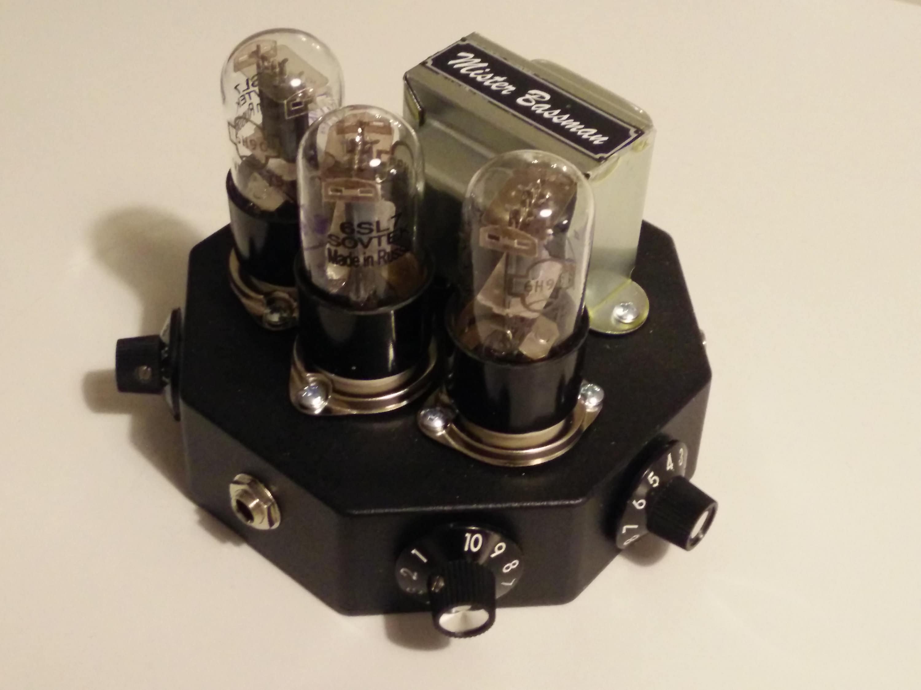 Preamplex Fender Bassman Full Tube Guitar Preamp With Power Tube ...