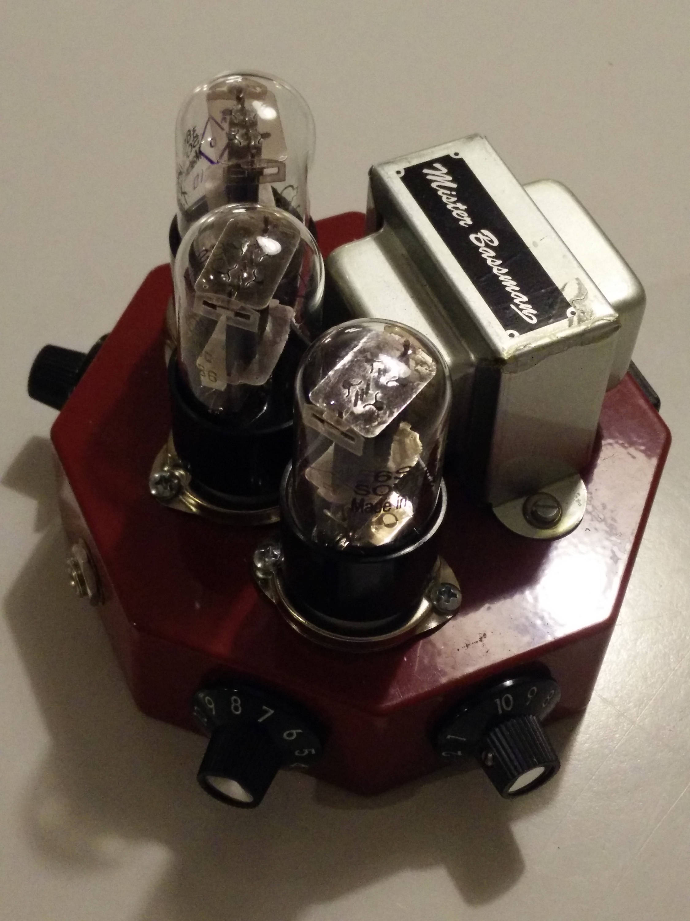 Preamplex Fender Bassman Full Tube Guitar Preamp With Power Tube ...