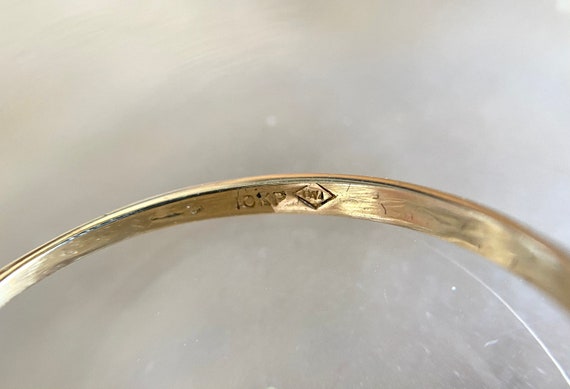 10k Gold Plumb Blue Topaz & Diamond Statement Ring - Gem