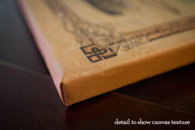 1814 Boston Vintage Map Canvas Print - Etsy