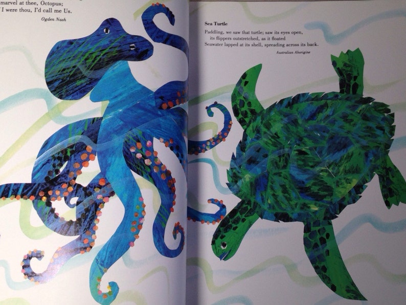 Eric Carle ANIMALS ANIMALS Childrens Book Illustrated | Etsy