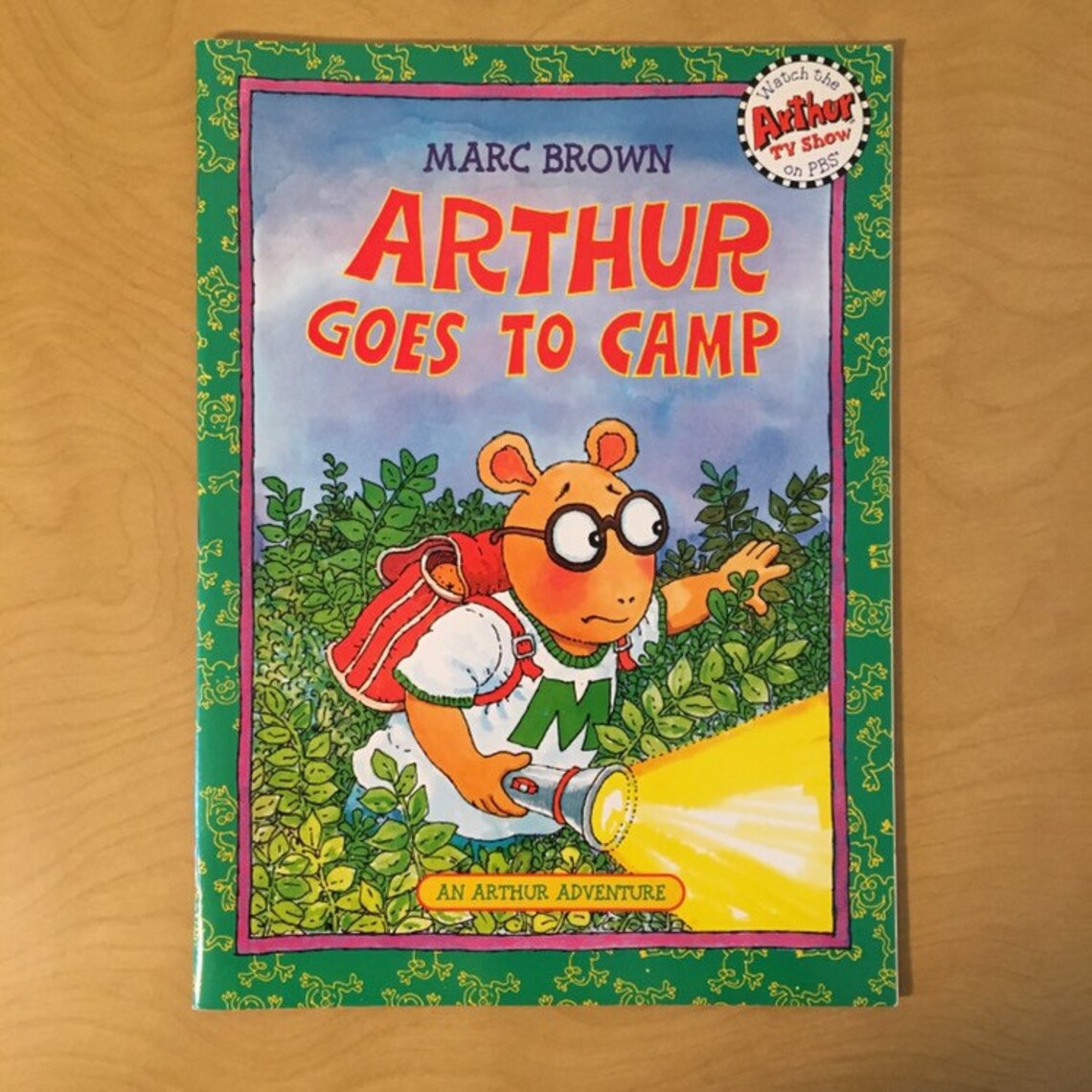 ARTHUR Goes To CAMP Marc Brown Book 1982 Arthur Adventure | Etsy