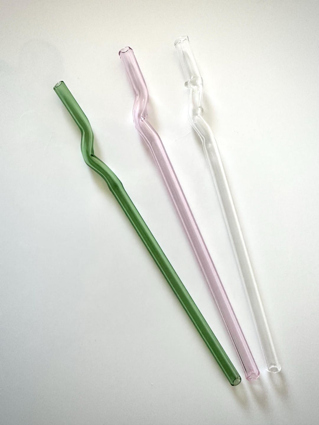 Bendy Glass Straw Design - Etsy
