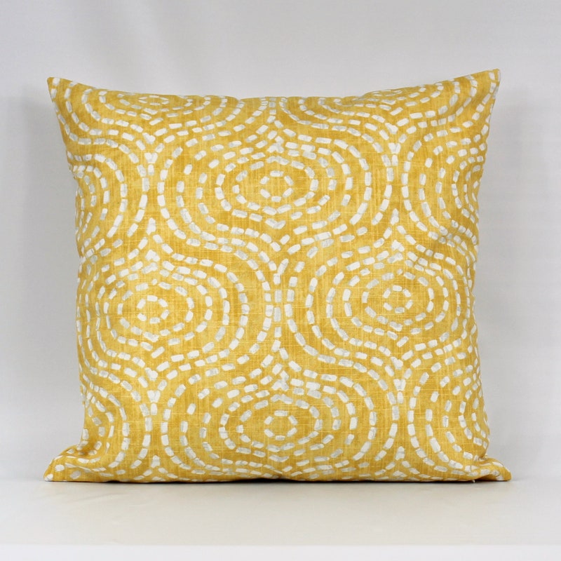 Yellow Decorative Pillows - Etsy
