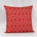Red Throw Pillow Cover Red Geometric Pillow Red Pillows Red - Etsy
