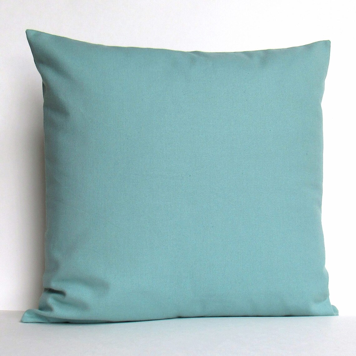 Aqua Throw Pillow Cover Seafoam Pillow Cover Aqua Accent - Etsy