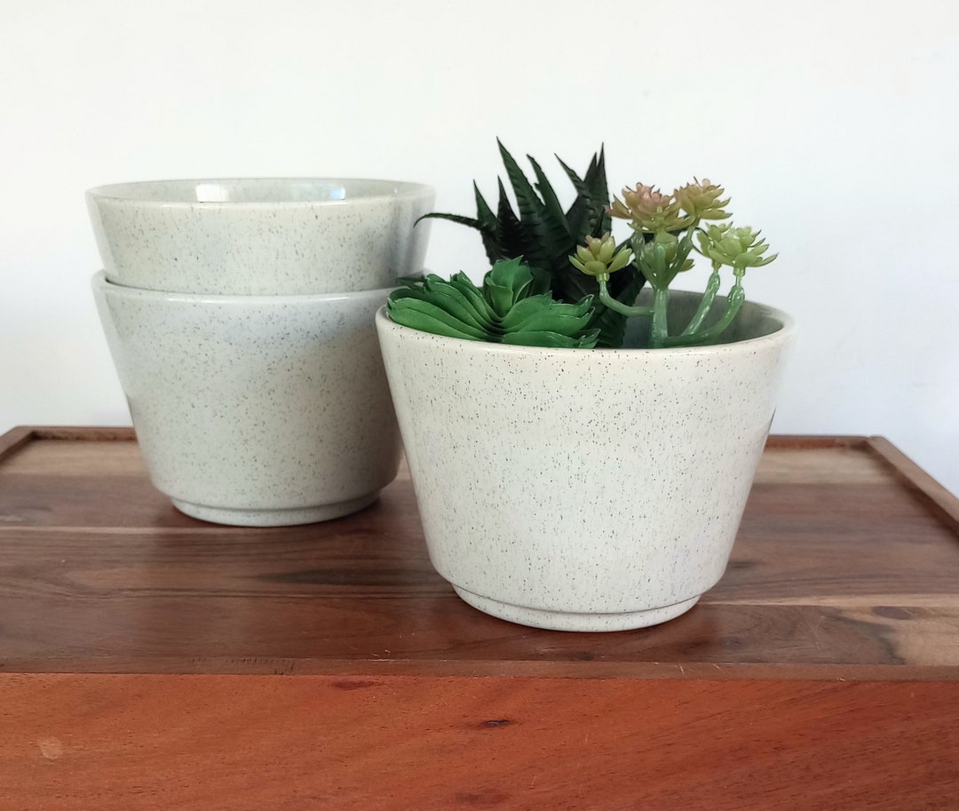 Bauer Planter Monterey Moderne Flower Pot Speckle California Pottery ...