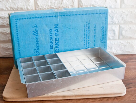 Letter Number Cake Pan Burvelle's Educated Cake Pan | Etsy