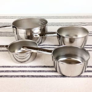 Foley Measuring Cups, Stainless Steel Nesting Set of 4 Baking Supply - Etsy
