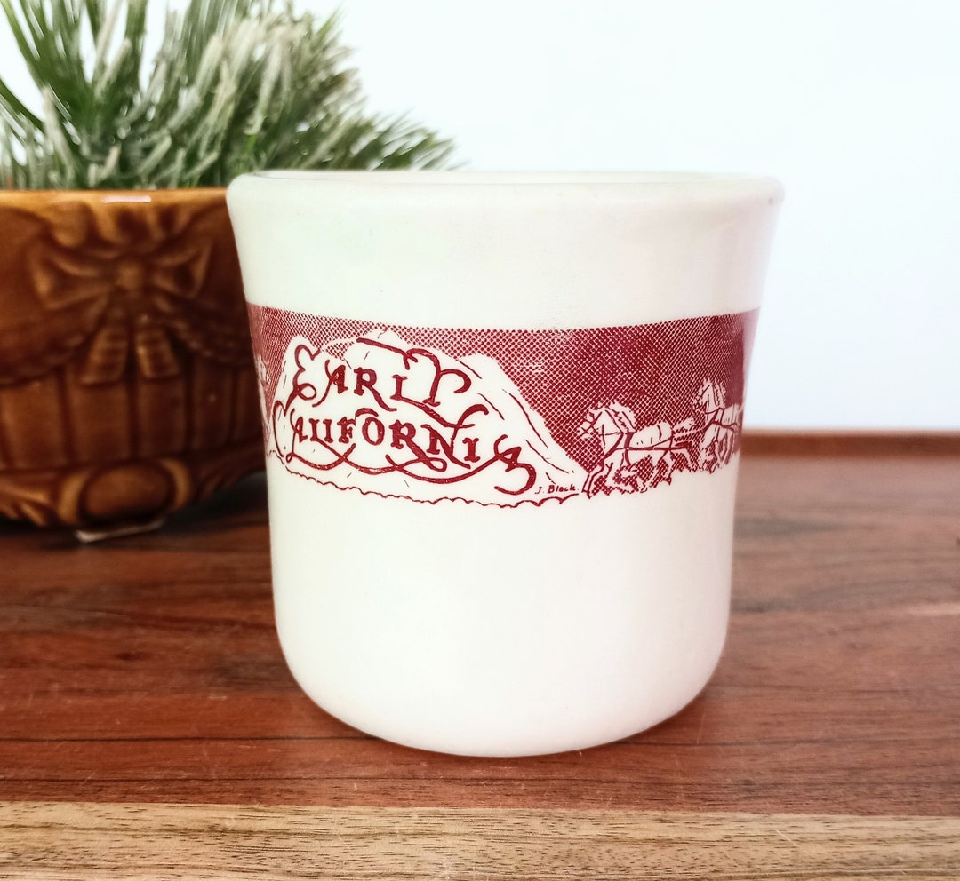 Tepco Early California Mug Coffee Cup Wells Fargo Stagecoach Horse ...