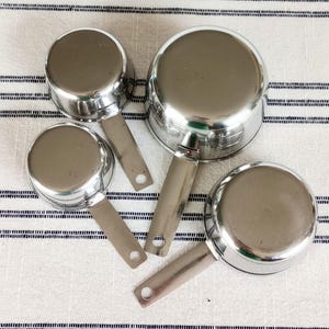 Foley Measuring Cups, Stainless Steel Nesting Set of 4 Baking Supply - Etsy