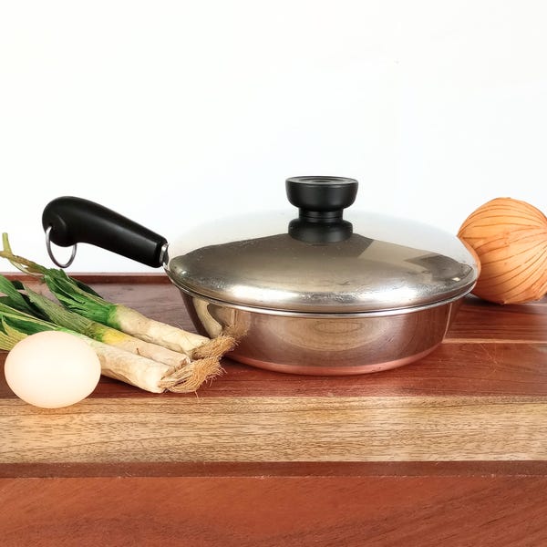 Copper Bottom Pan - Etsy