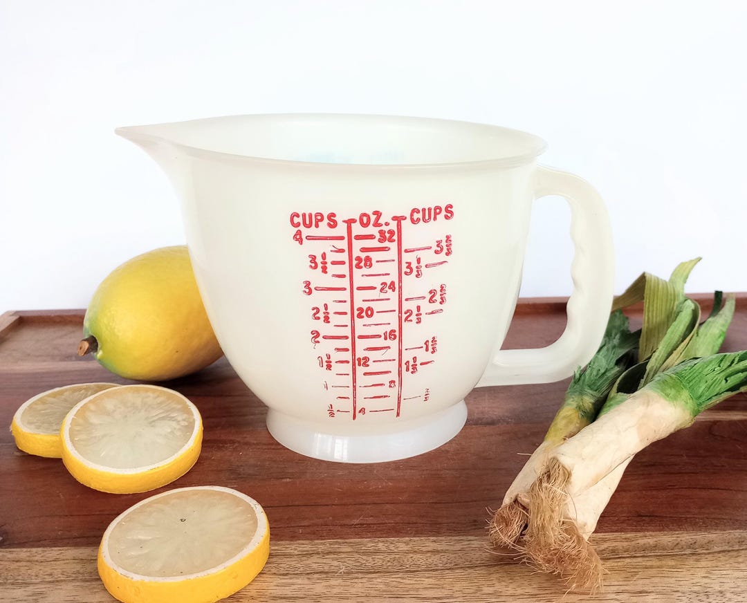 Tupperware Measuring Cup, Pour Batter Bowl Mix N Stor 4 Cup - Etsy