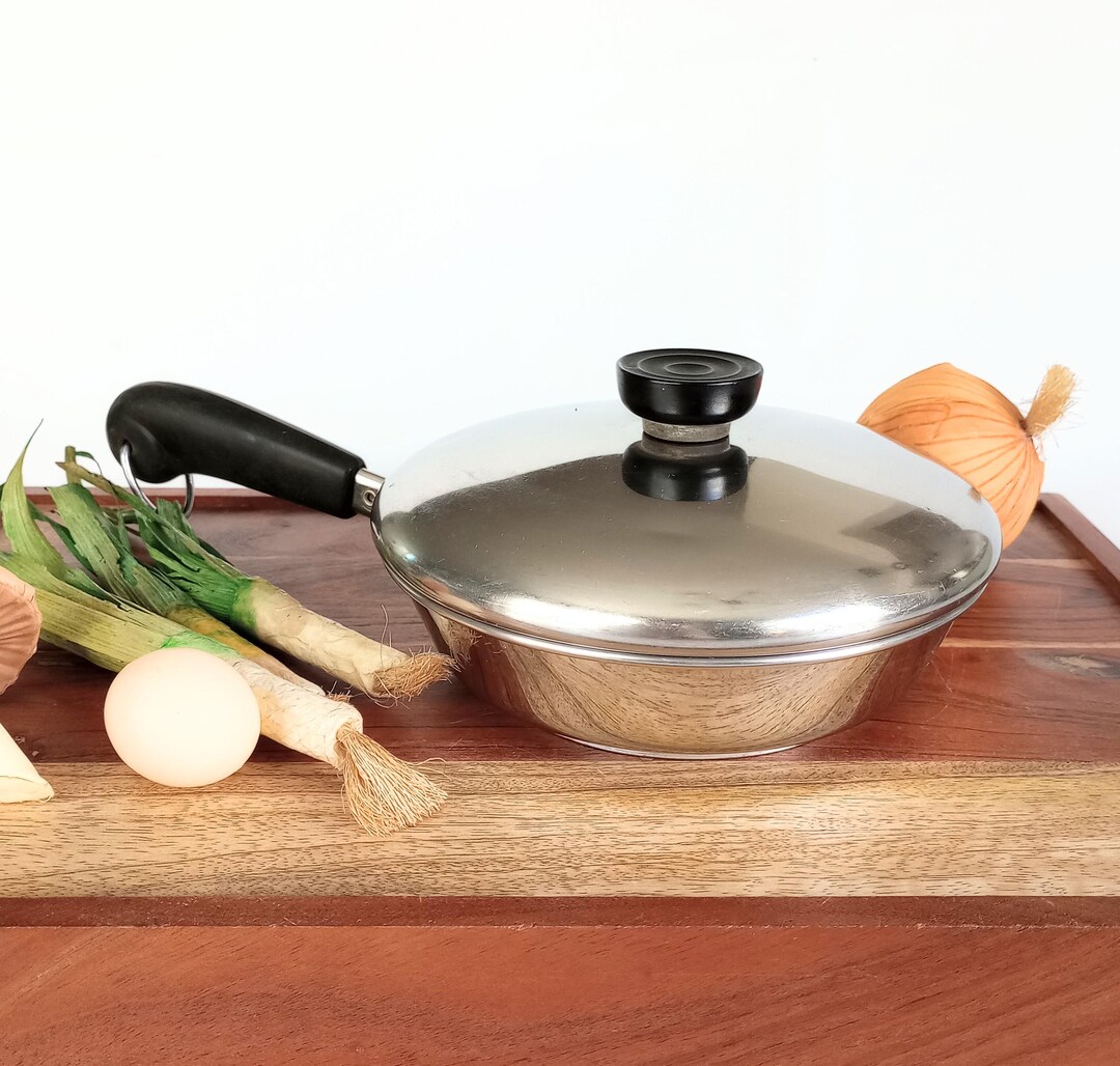 Revere Ware Skillet 7 Inch Frying Pan, Tri Ply Disc Bottom Revereware ...