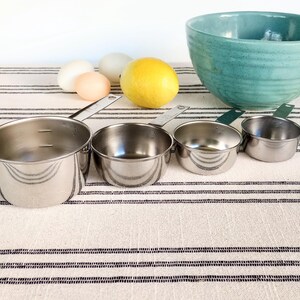 Foley Measuring Cups, Stainless Steel Nesting Set of 4 Baking Supply - Etsy