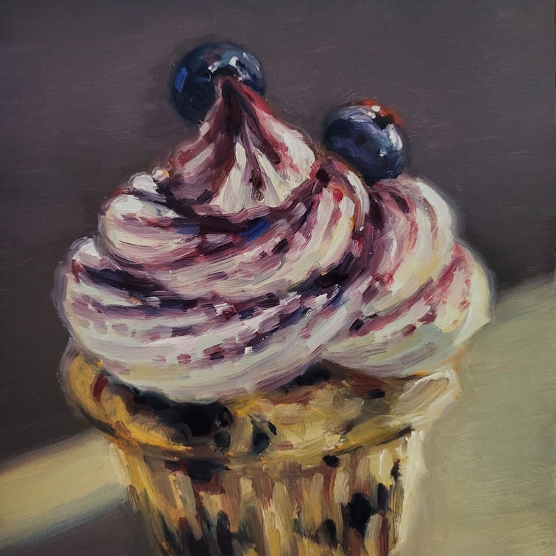 Original Cupcake Art - Etsy