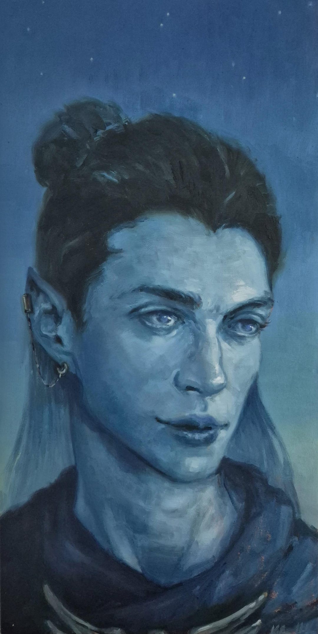 Portrait of Dorian Storm, Original Critical Role Bust Study Bell's ...