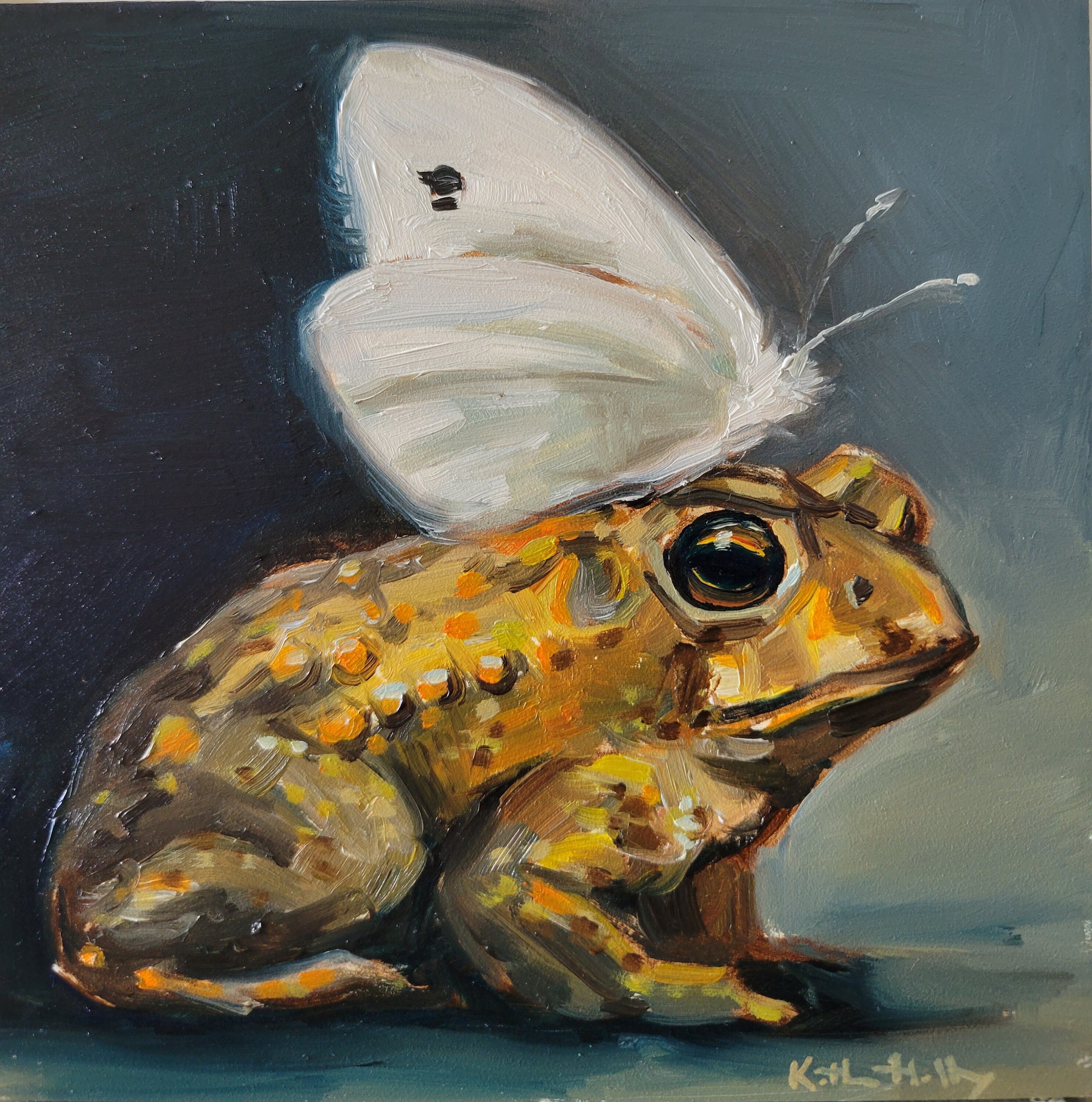 Toad Painting