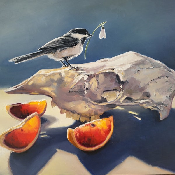 Skull Still Life - Etsy