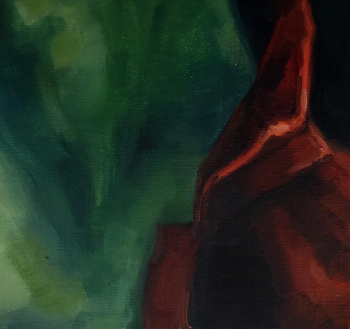 Ashton Greymoore Portrait, Critical Role Art, Gold Leaf Oil Painting - Etsy