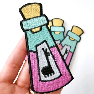 Lama Potion Patch | Pull the Lever Patch | Backpack Jean Patch | Iron ...
