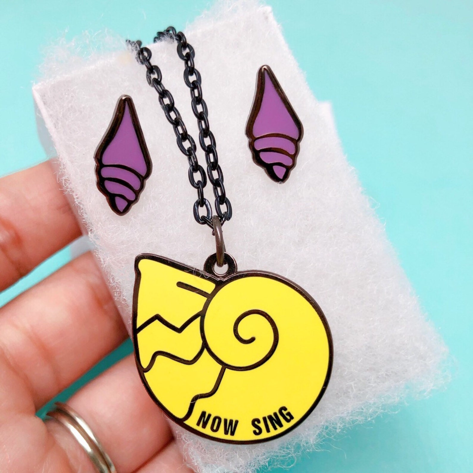 Collar Ursula / Traje ursula / Ursula Shell Collar / Ursula Cosplay ...