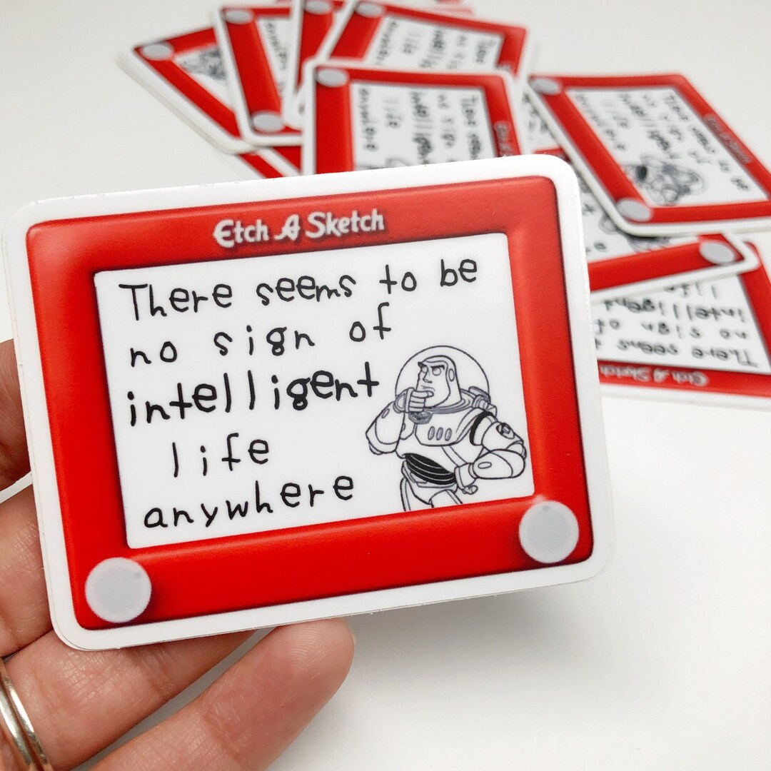 Toy Movie Sticker | Space Ranger Sticker | Durable and Waterproof ...