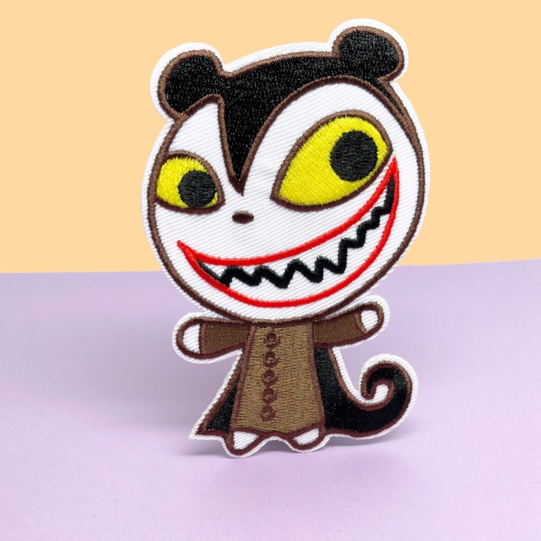 Scary Teddy Inspired Patch | Vampire Teddy Patch | Nightmare Before ...
