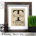 Elegant Monogram Monogrammed Gifts Personalized Wedding Gift - Etsy