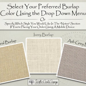 Elegant Burlap Monogram, Monogrammed Gifts, Personalized Wedding Gift ...