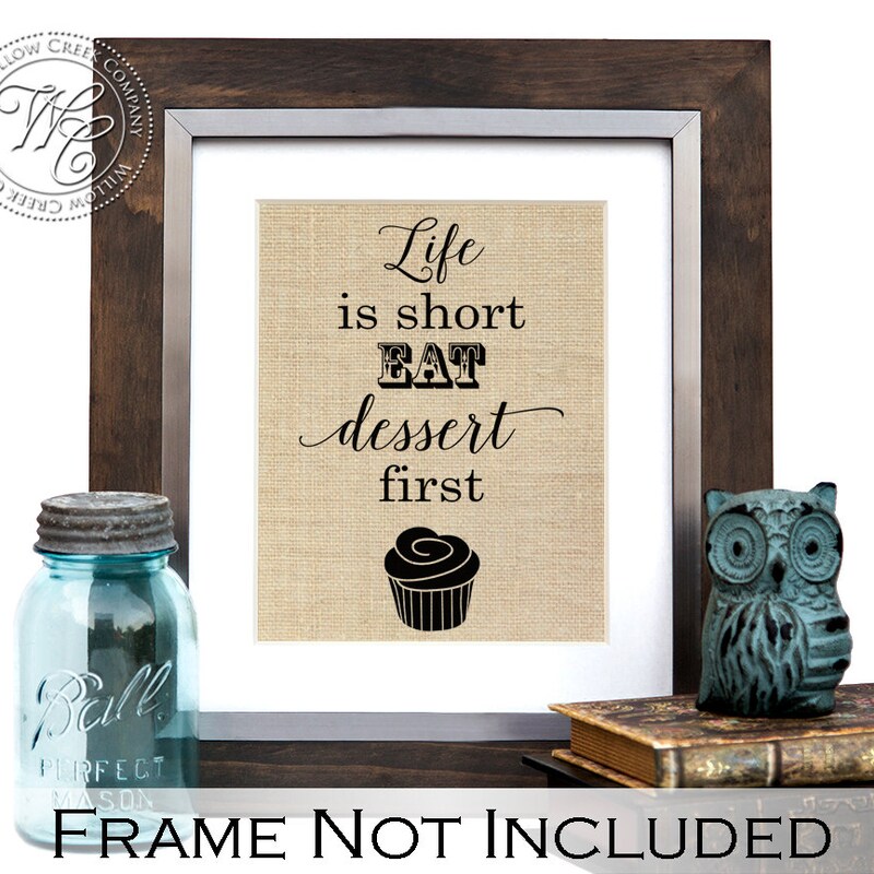 Eat Dessert First - Etsy