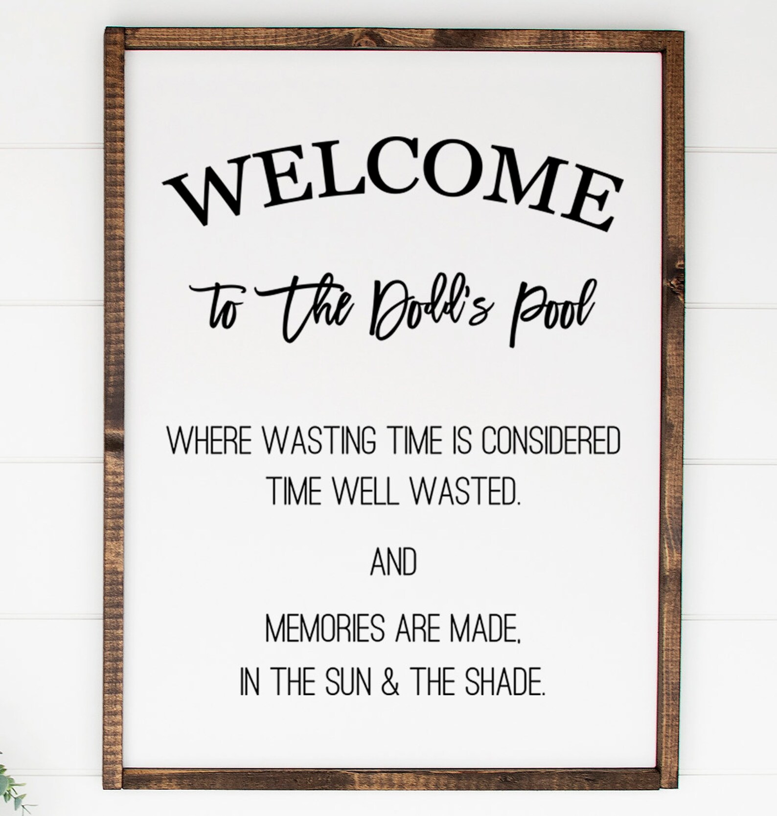 Pool House Sign Swimming Pool Pool Signs Pool Party - Etsy