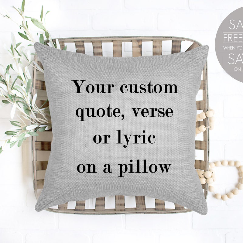 Rip Custom Pillow - Etsy