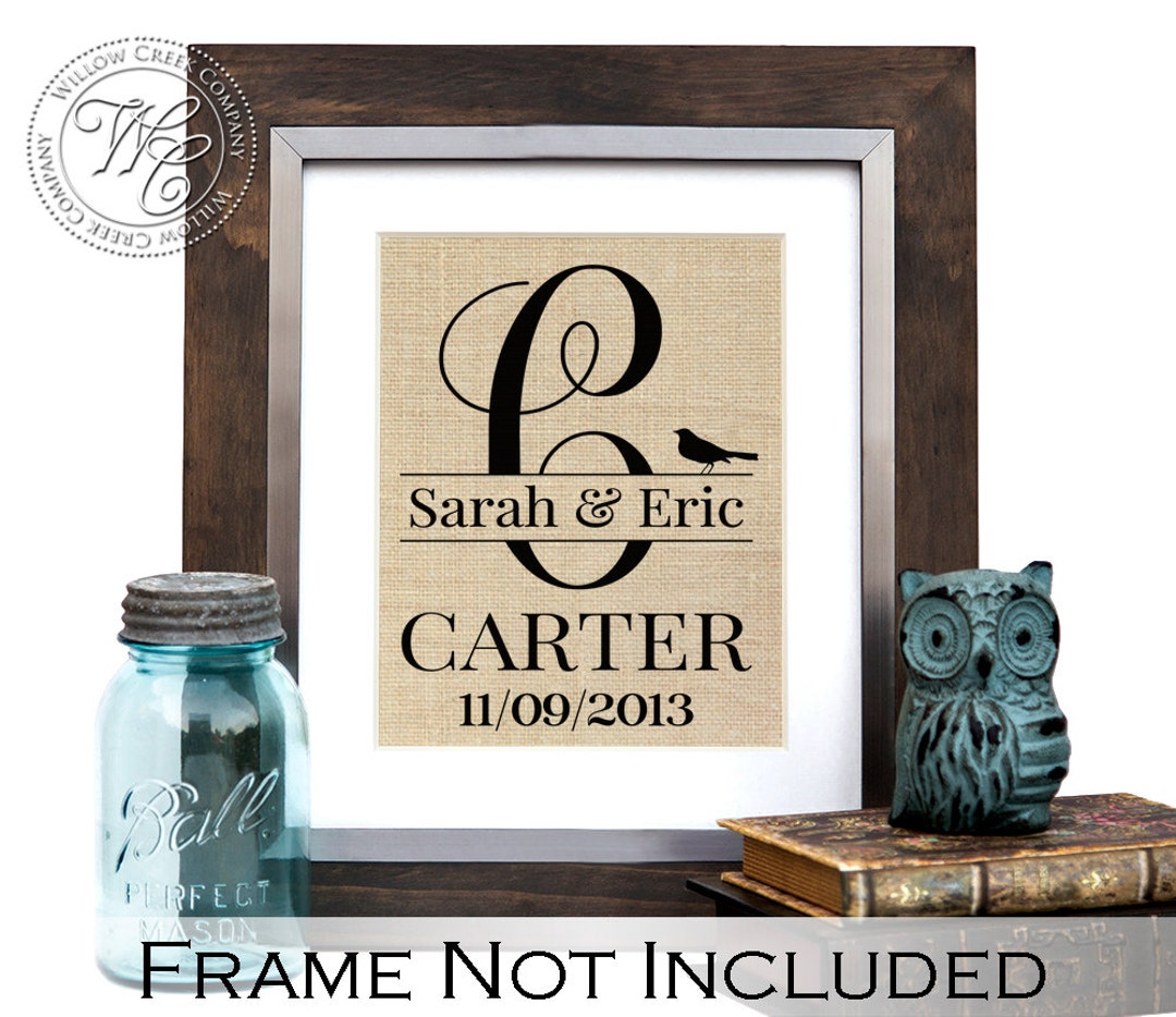 Bird Decor, Bird Sign, Bird Lovers Gift, Bird Watcher, Burlap Print ...