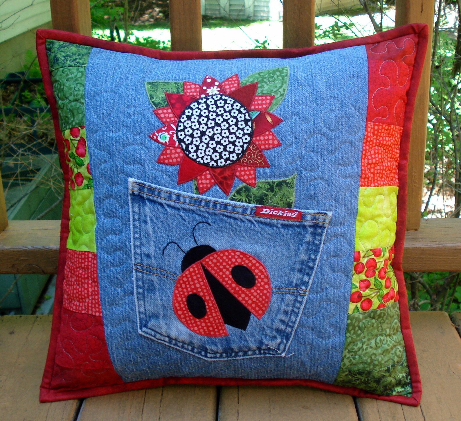 Digital PDF Pattern for Ladybug Quilted Mug Rug Snack Mat - Etsy