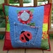 Digital PDF Pattern for Ladybug Quilted Mug Rug Snack Mat - Etsy