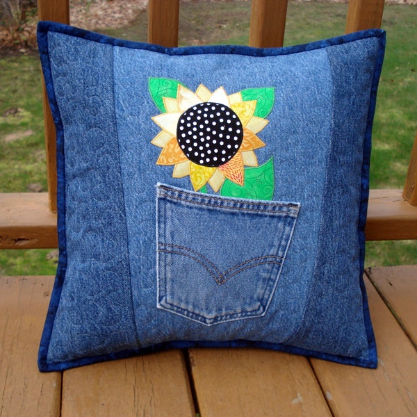 Jean Pillow - Etsy