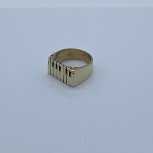 Piano Keyboard Design on Solid Brass Ring ( Hand Carved ) Music ...