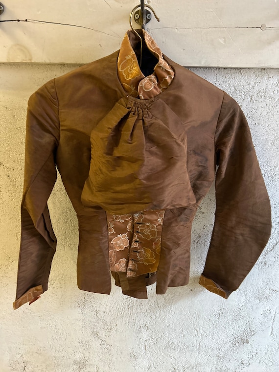 Victorian silk bodice - Gem