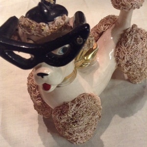 Pink Poodle Ceramic Uber Kitsch C. 1950 - Etsy