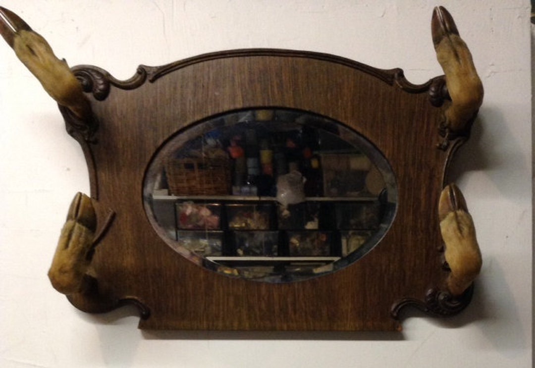 Vintage Mirror Victorian Hat Rack Taxidermy-pick UP ONLY - Etsy