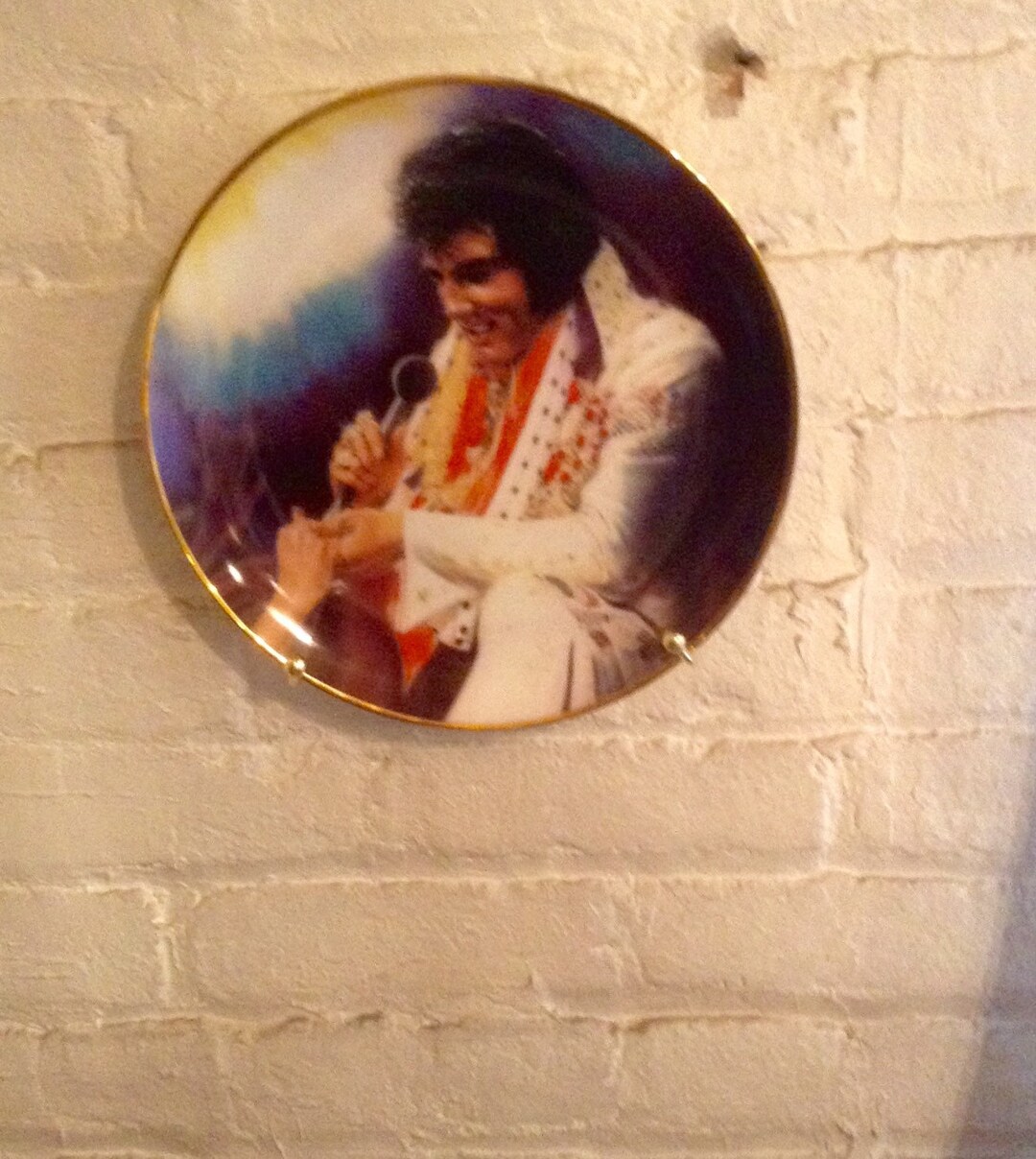 Elvis Presley Collector Plate - Etsy