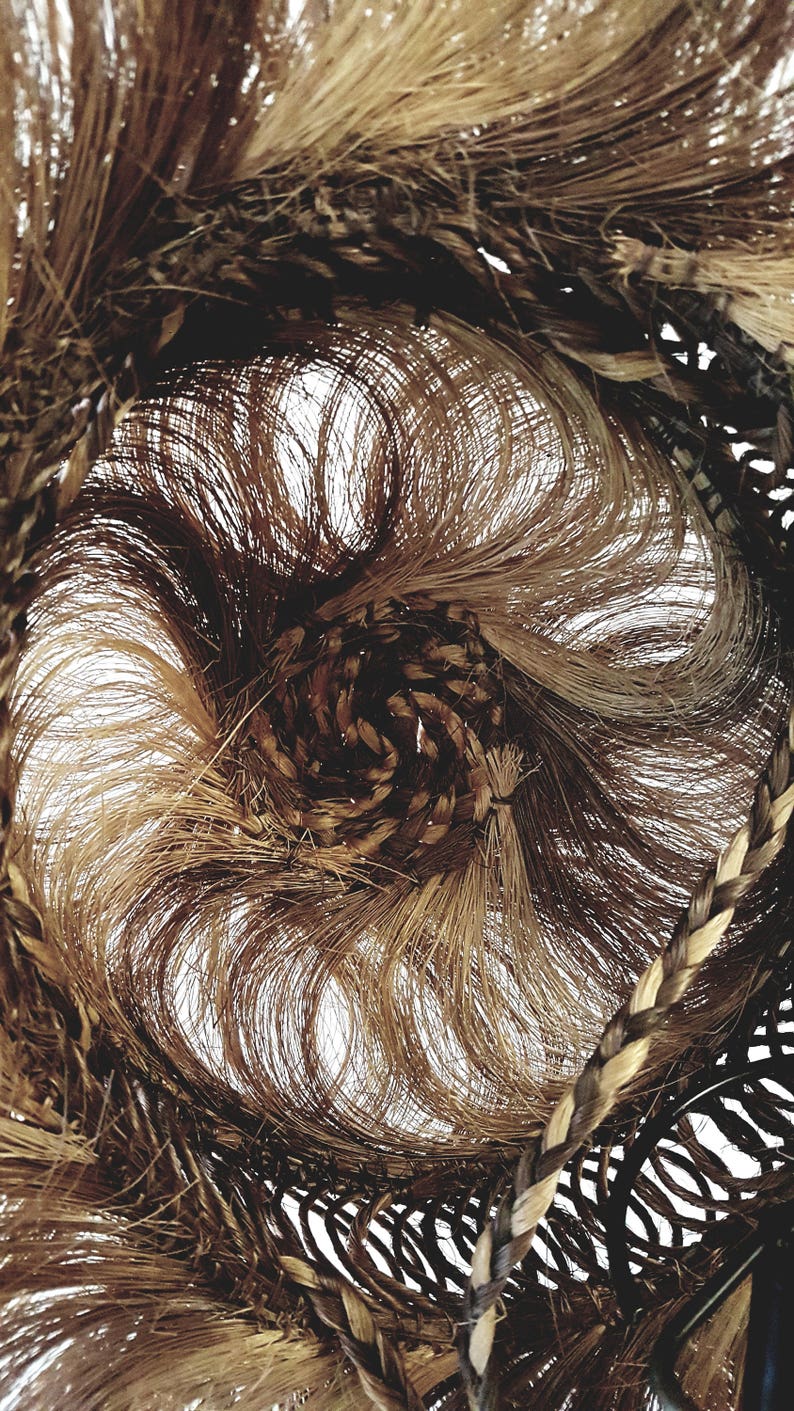 1940s Vintage Straw Hat - Etsy